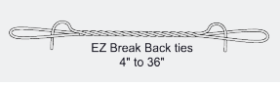 Gates® EZ Breakback Tie - Form Tech Product Catalog